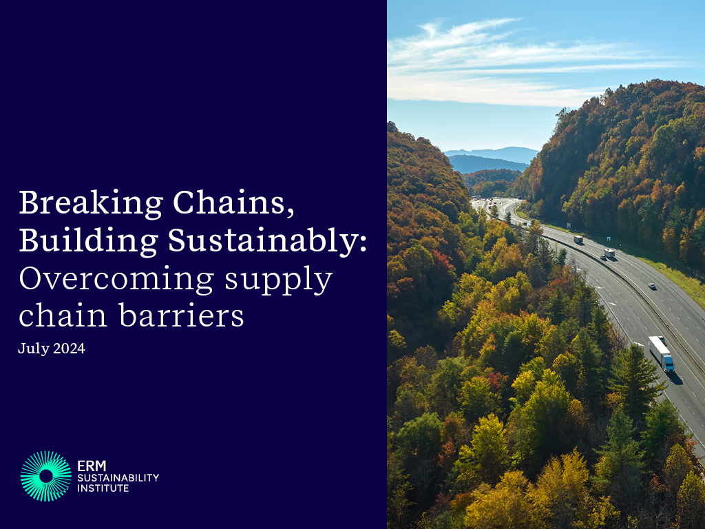 Breaking Chains, Building Sustainably: Overcoming supply chain barriers
