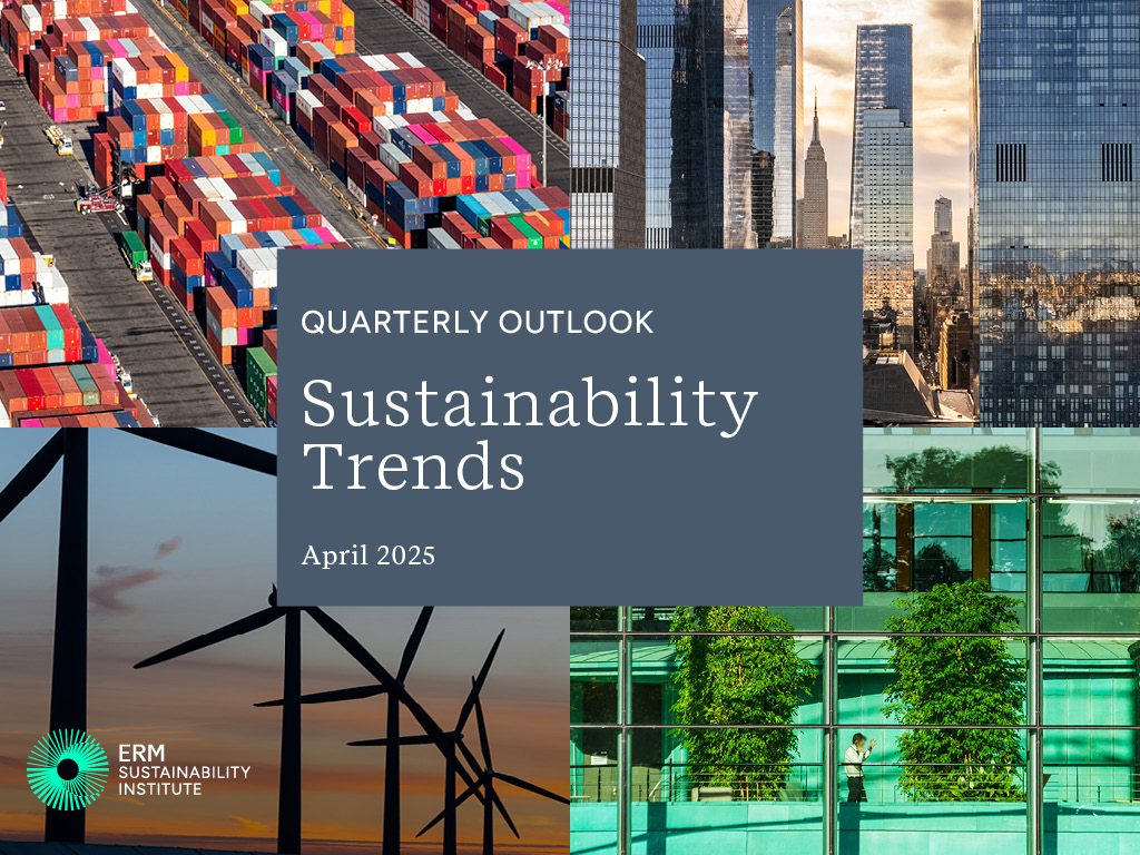 Sustainability Trends Quarterly Outlook - April 2025