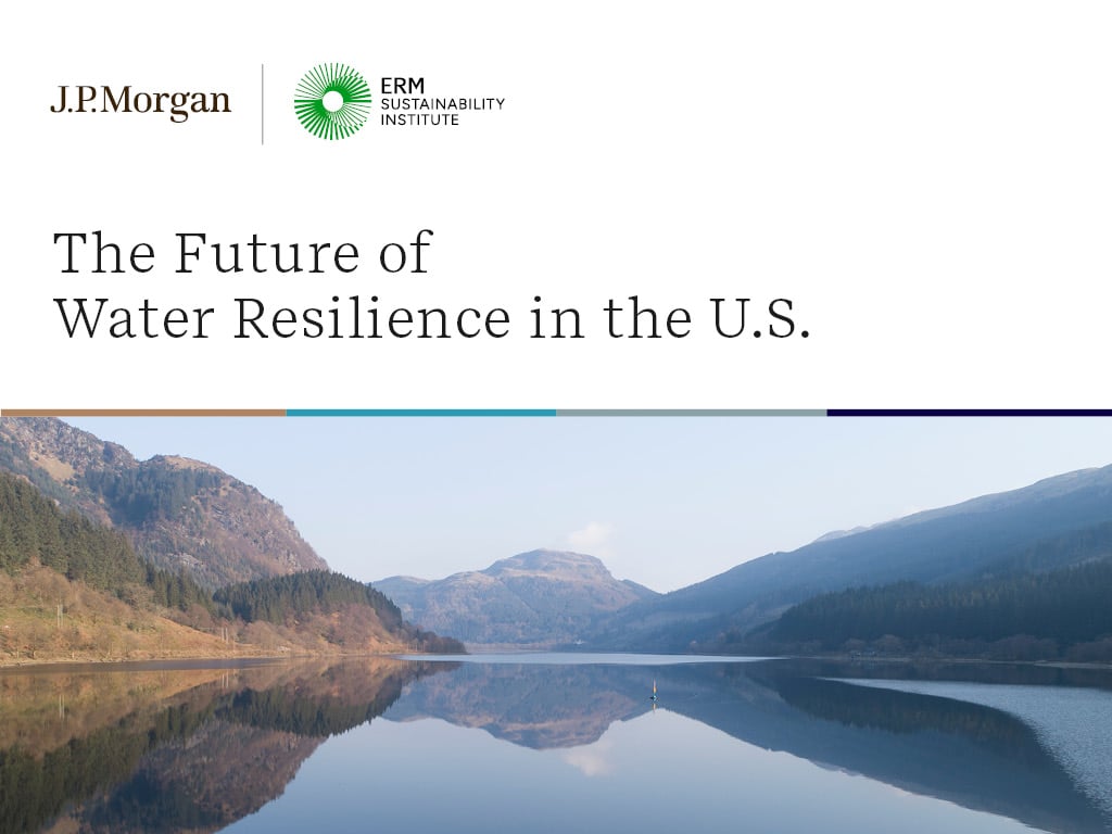 The Future of Water Resilience in the U.S.