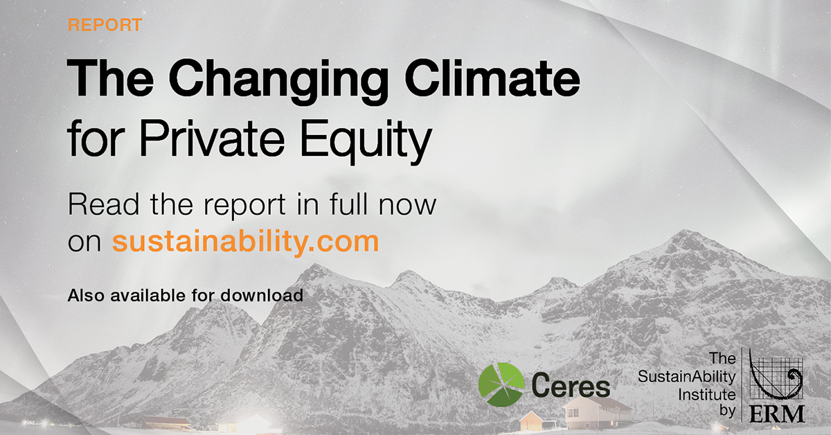 The SustainAbility Institute by ERM and Ceres publish new report on ...